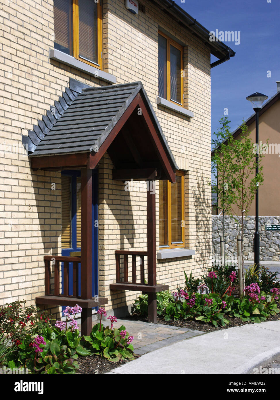 New homes in the village of Lusk, near Dublin, Ireland Stock Photo - Alamy