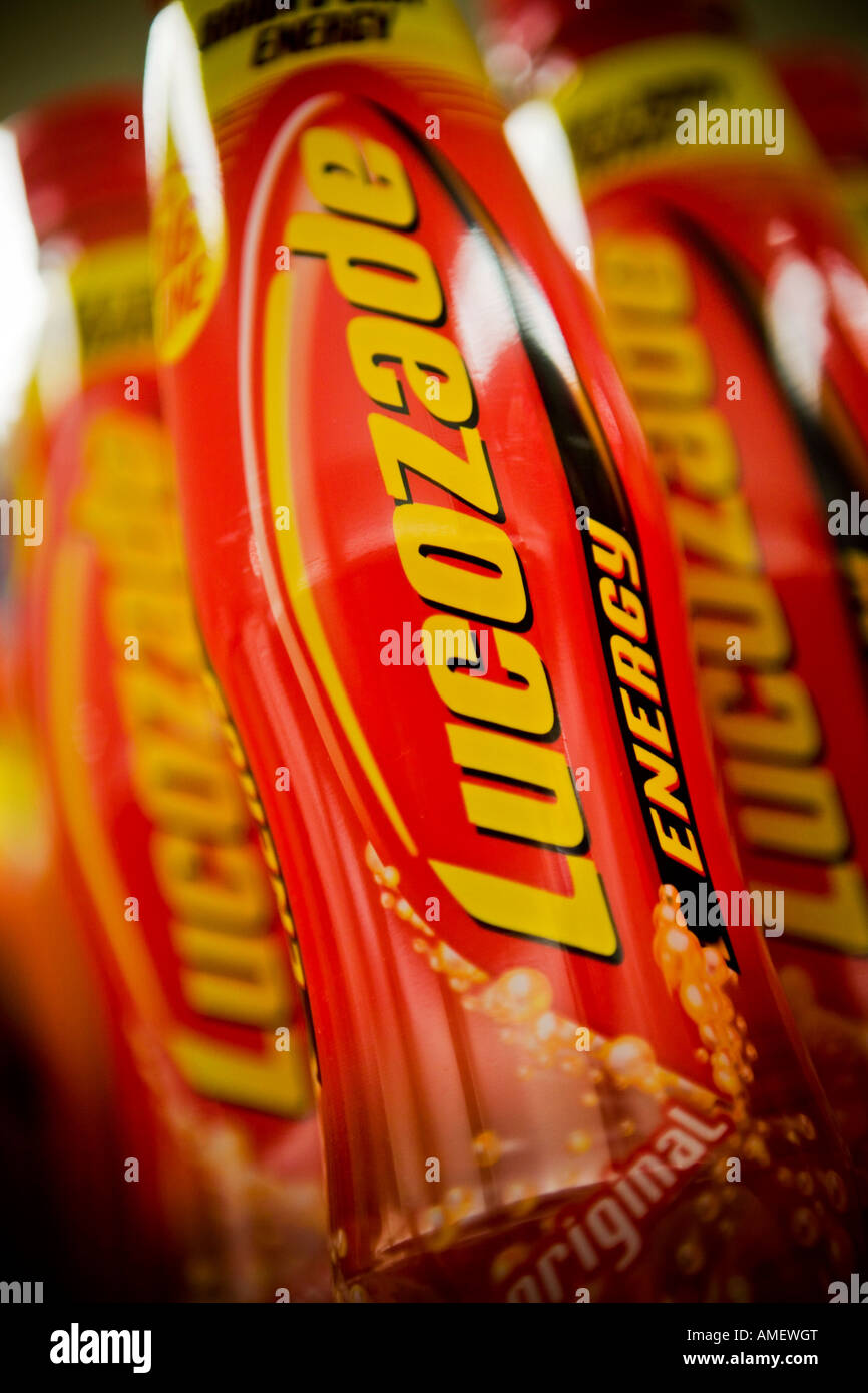 Lucozade brand hi-res stock photography and images - Alamy