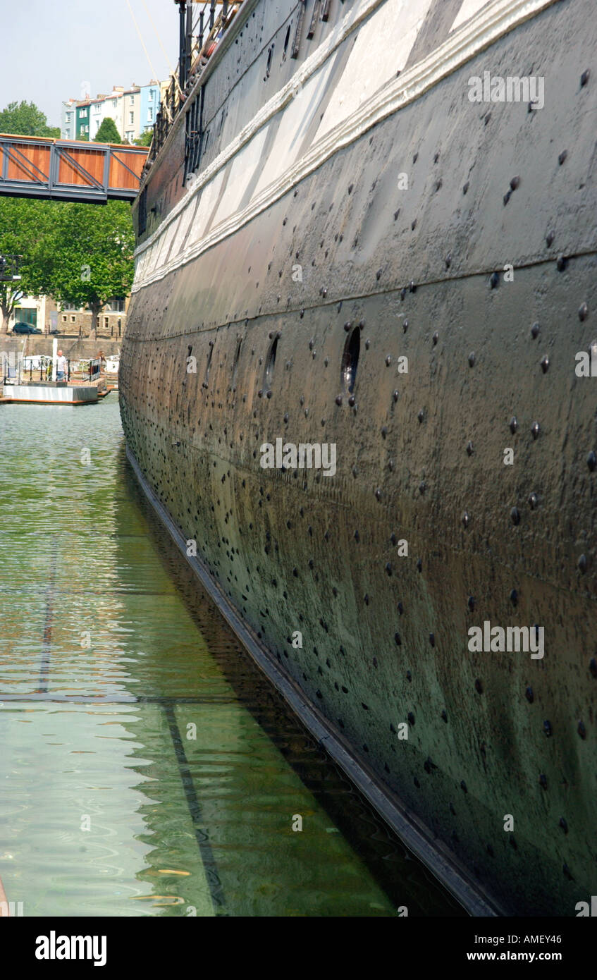 SS Great Britain built by Victorian engineer Isambard Kingdom Brunel ...