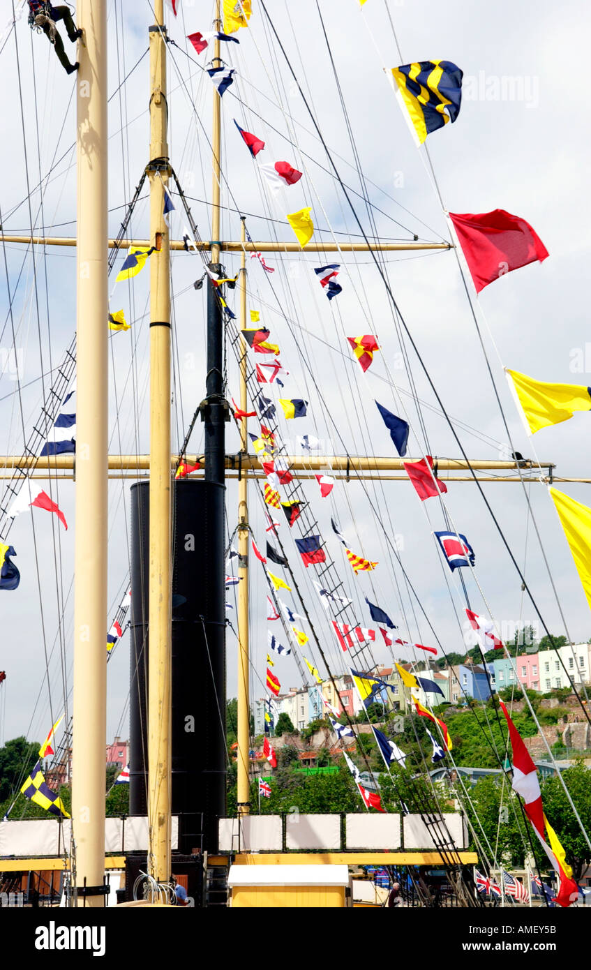 SS Great Britain built by Victorian engineer Isambard Kingdom Brunel ...