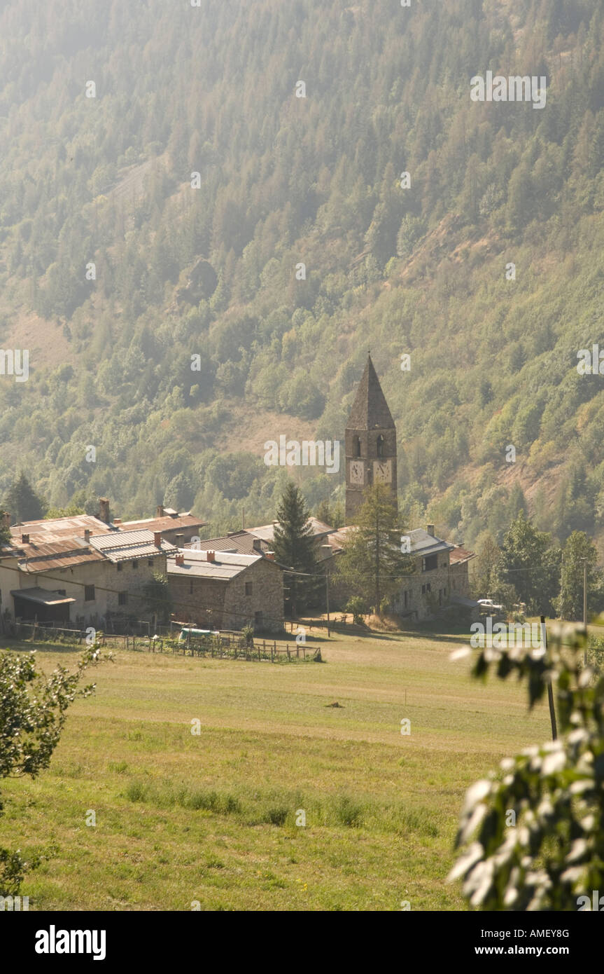 Sambuco village church Stock Photo - Alamy