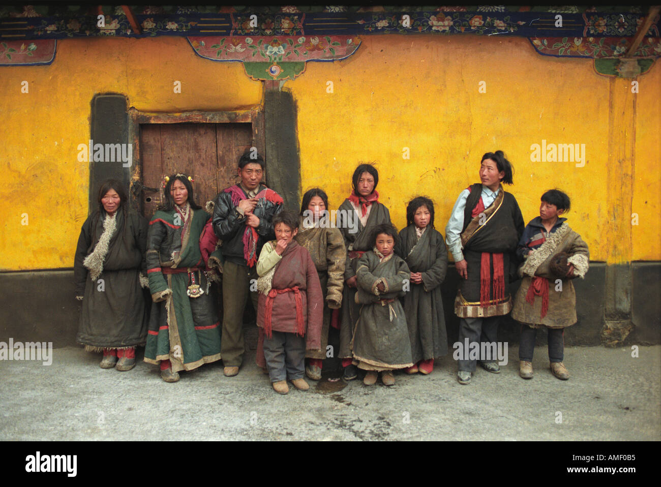 Tibet people and land Stock Photo - Alamy