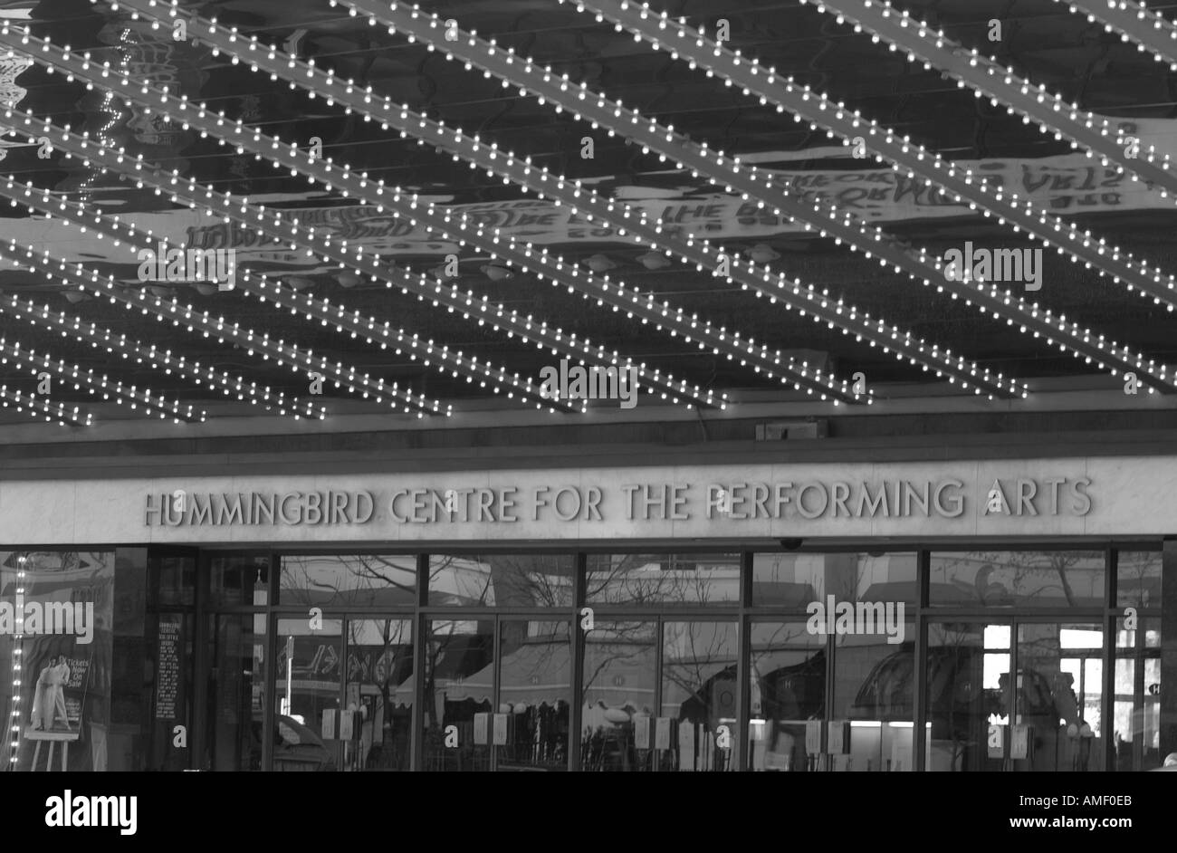 Hummingbird centre for the performing arts Black and White Stock Photos ...