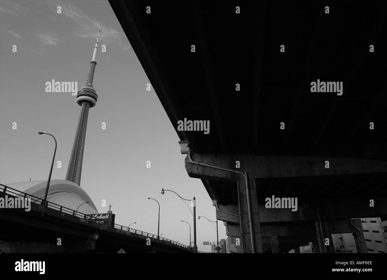 Toronto downtown skydome Black and White Stock Photos & Images - Alamy