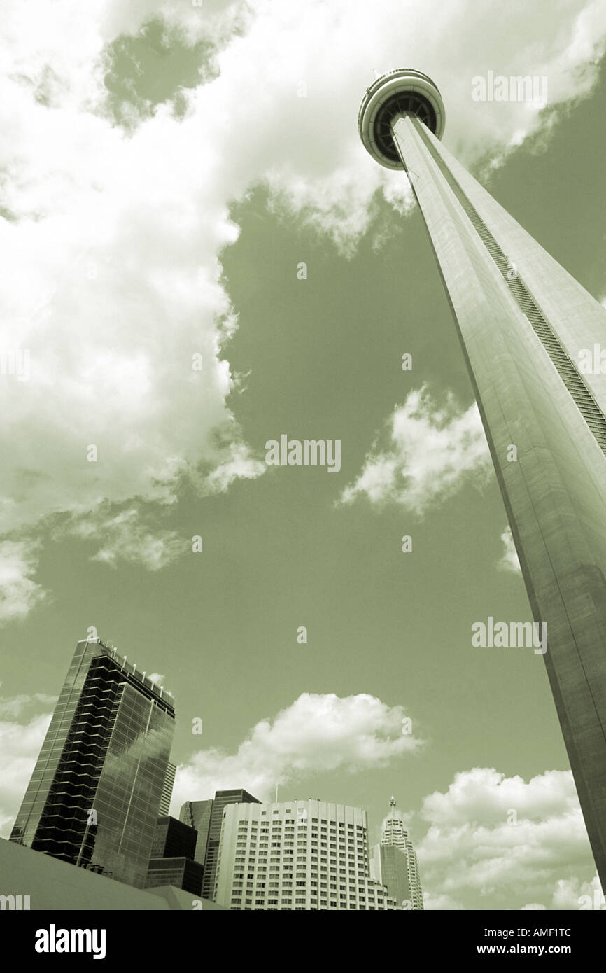 Bottom of cn tower hi-res stock photography and images - Alamy