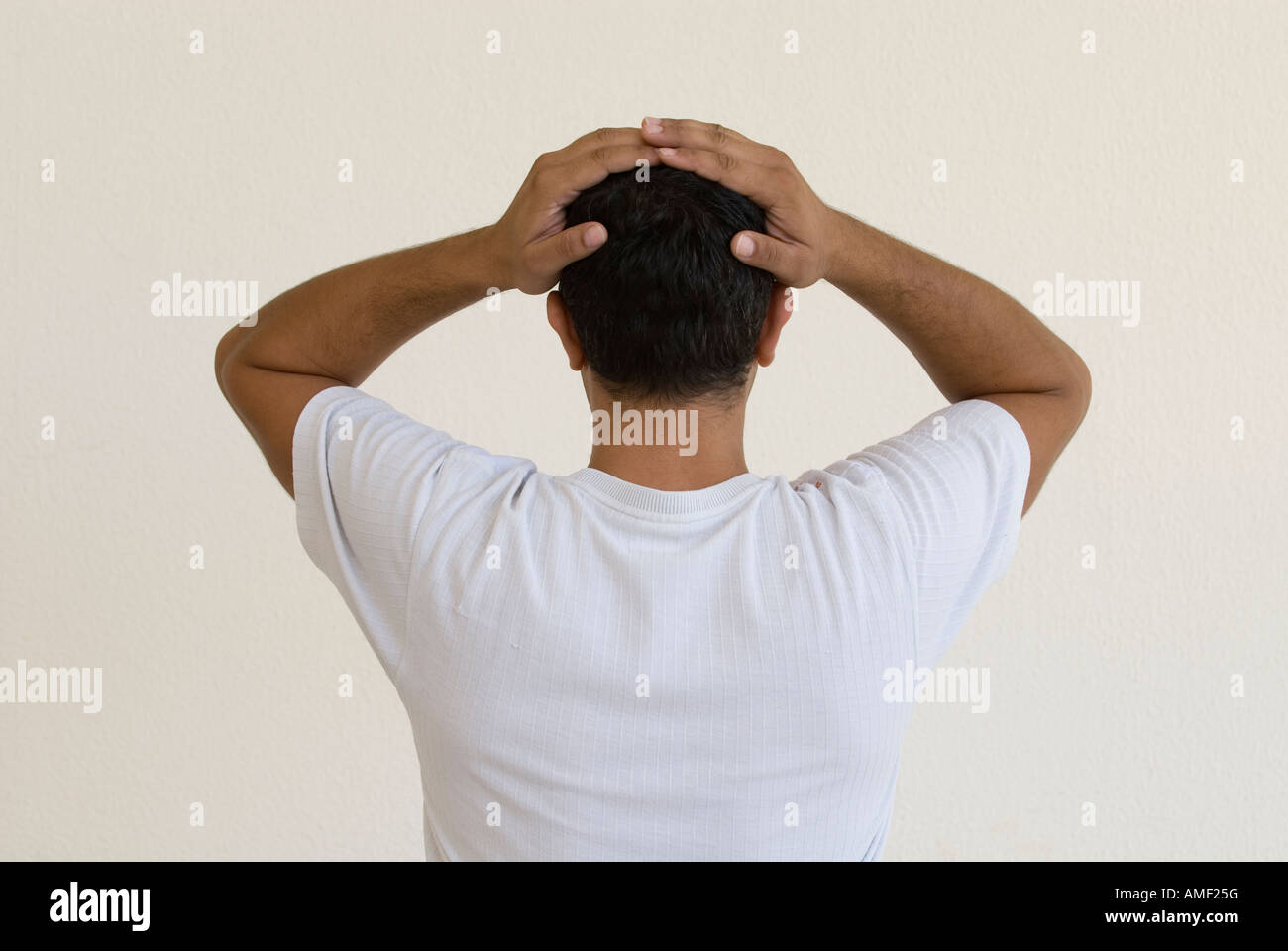 Hands On Back Of Head