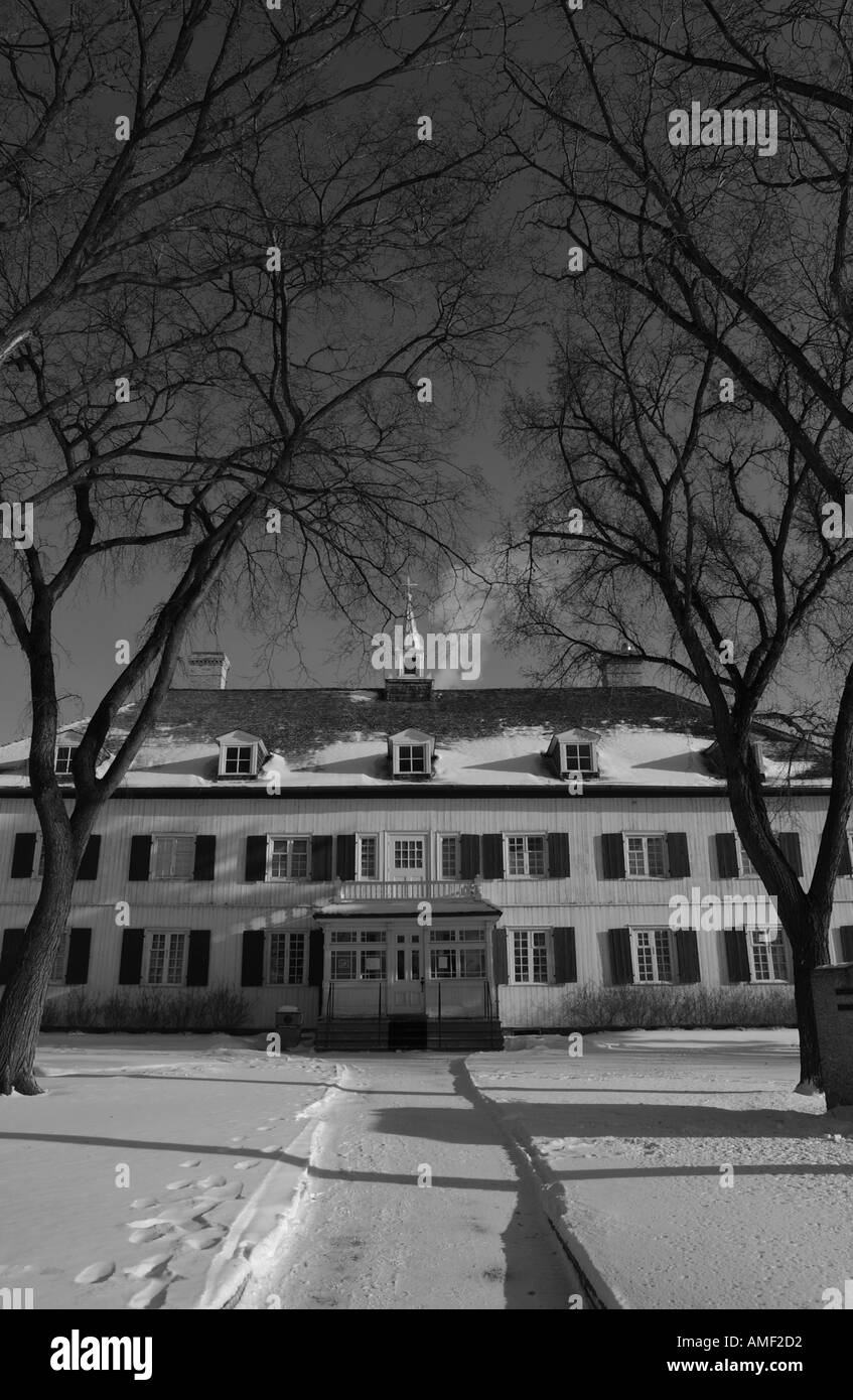 Manitoba winter Black and White Stock Photos & Images - Alamy