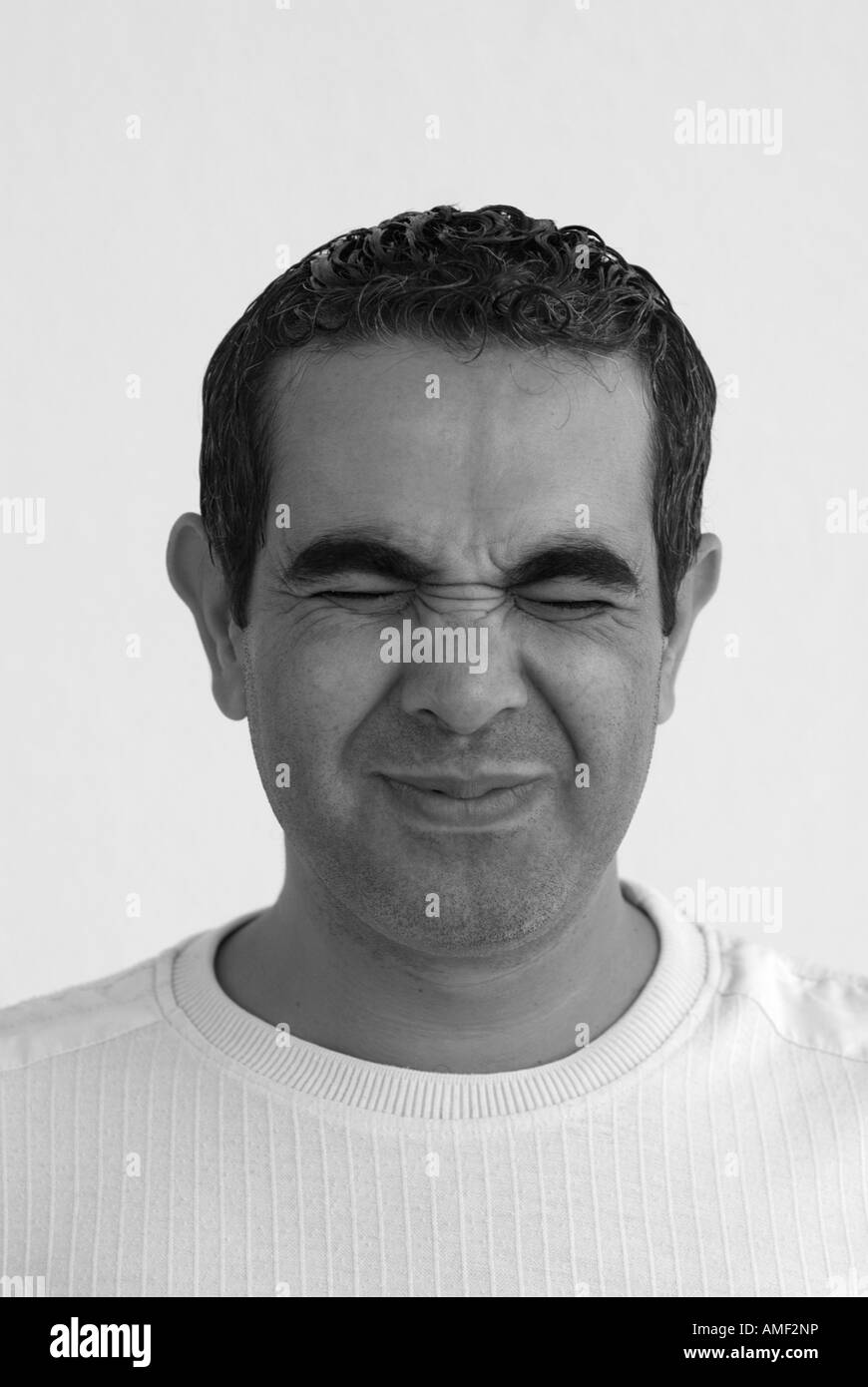 Expression image Black and White Stock Photos & Images - Alamy