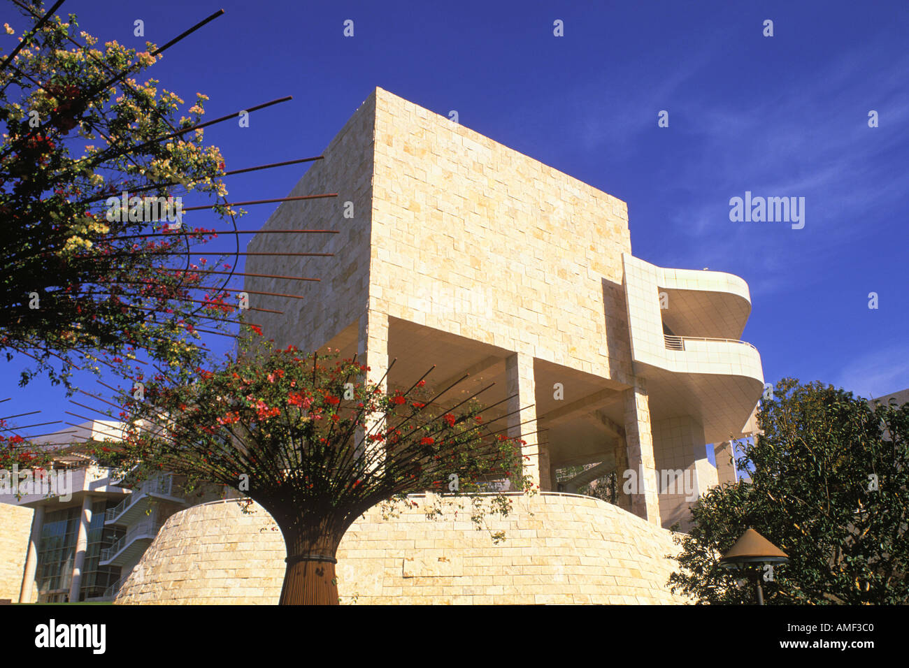 Getty center gardens hi-res stock photography and images - Alamy