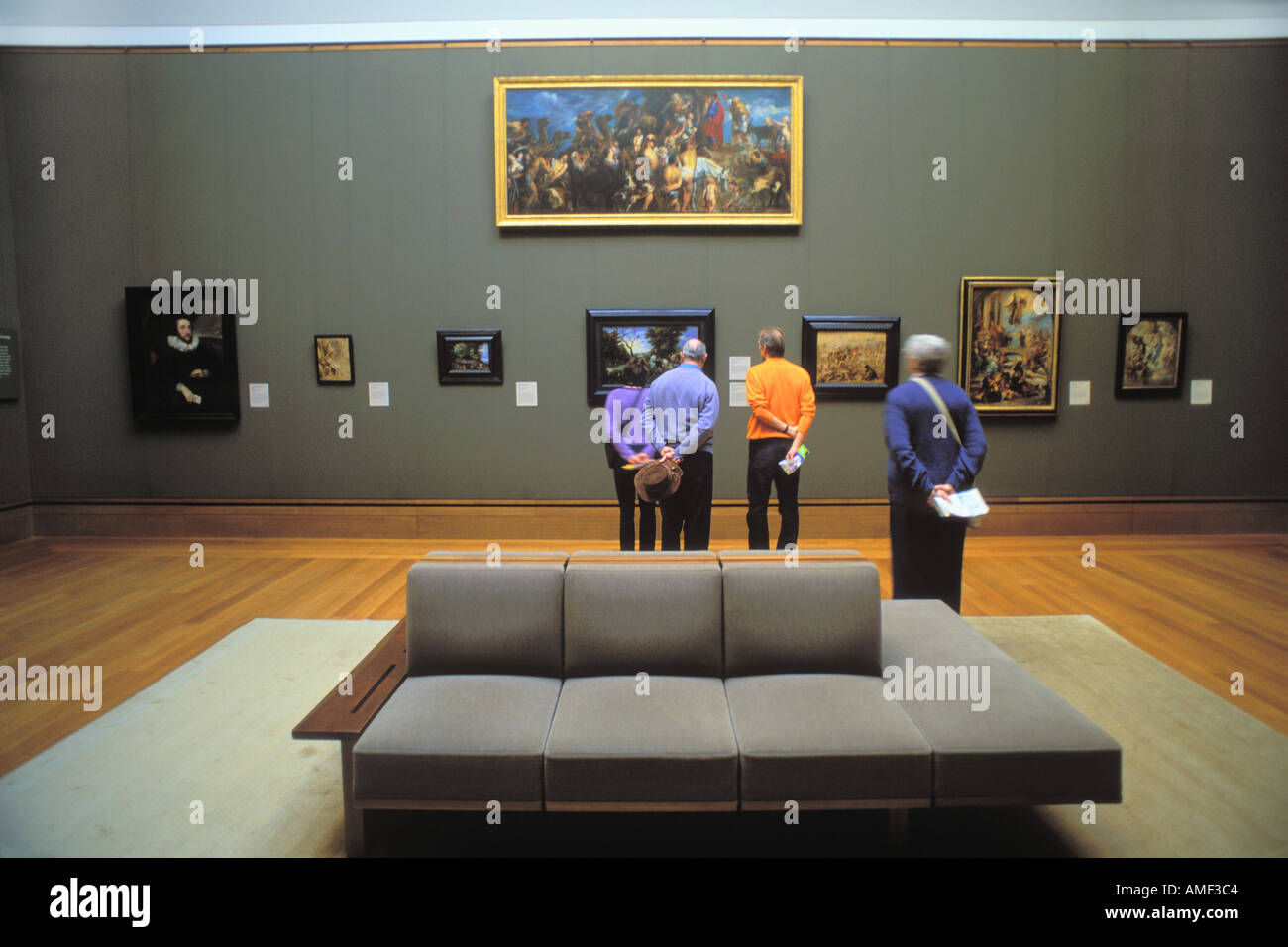 Getty Center Exhibits Los Angeles California Stock Photo - Alamy