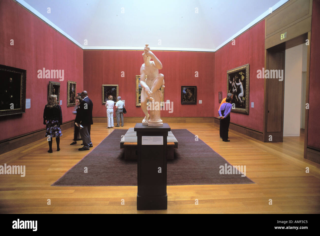 Getty Center Exhibits Los Angeles California Stock Photo - Alamy