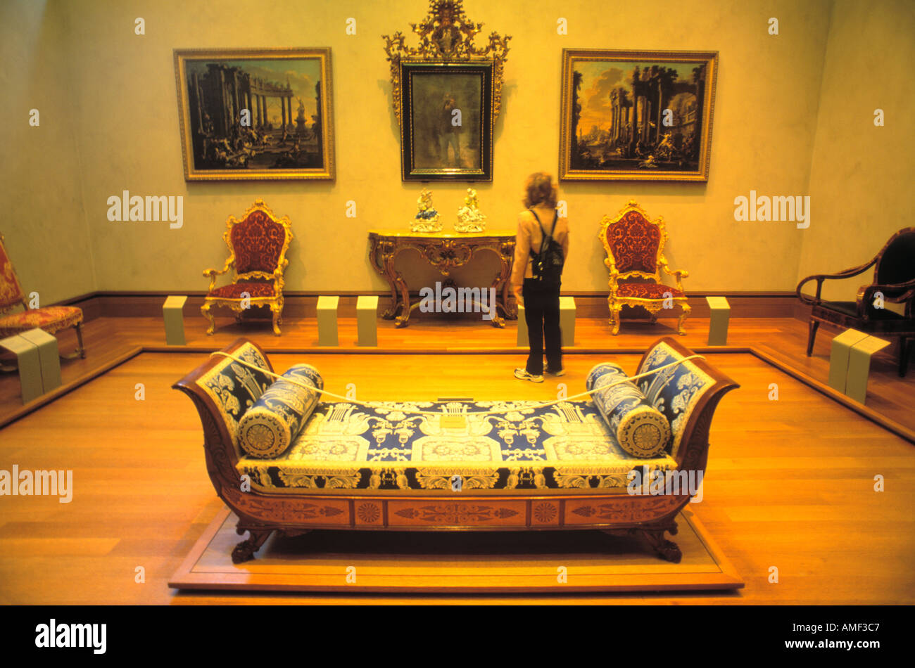 Getty Center Exhibits Los Angeles California Stock Photo - Alamy