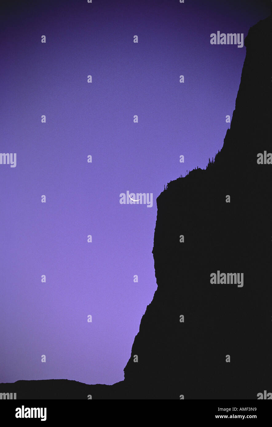 Moonrise Night Nighttime High Resolution Stock Photography and Images ...