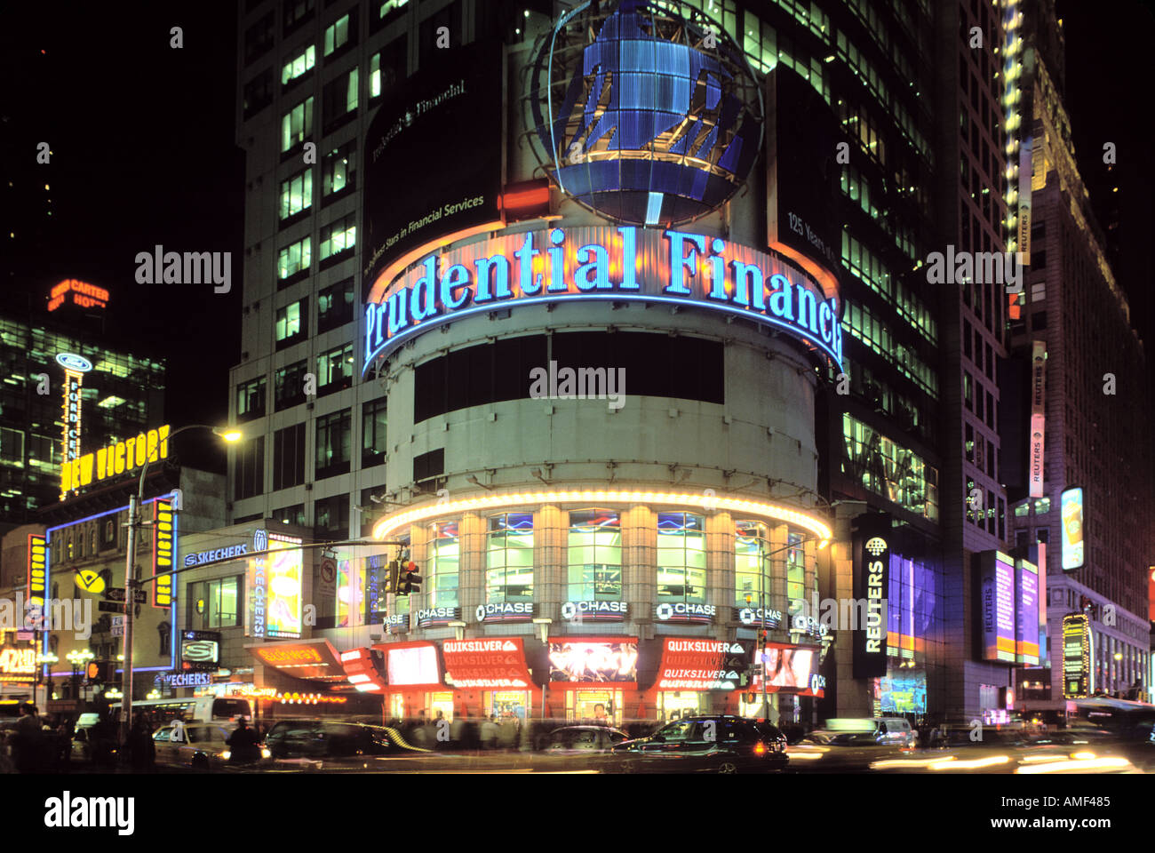 Times square 7th avenue 42nd hi-res stock photography and images - Alamy