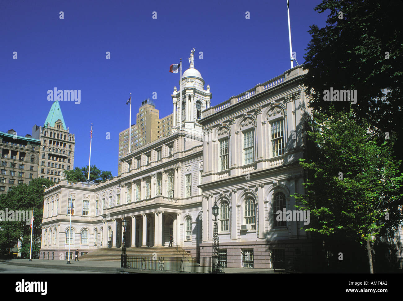 City Hall Manhattan New York Stock Photo - Alamy