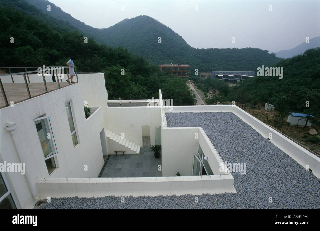 The Commune by the Great Wall in Beijing China 2004 Stock Photo - Alamy