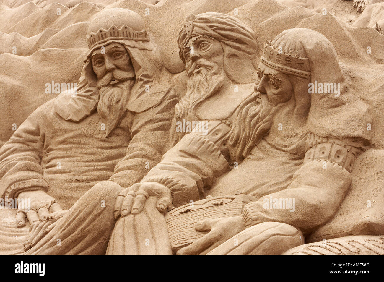 Beach nativity scene hi-res stock photography and images - Alamy