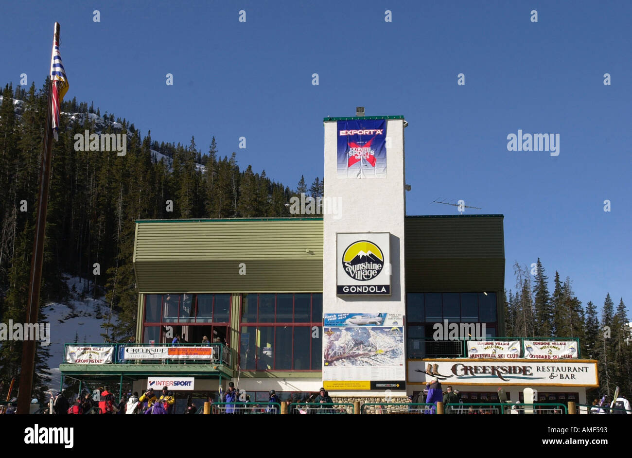Alberta sunshine ski resort hi-res stock photography and images - Alamy