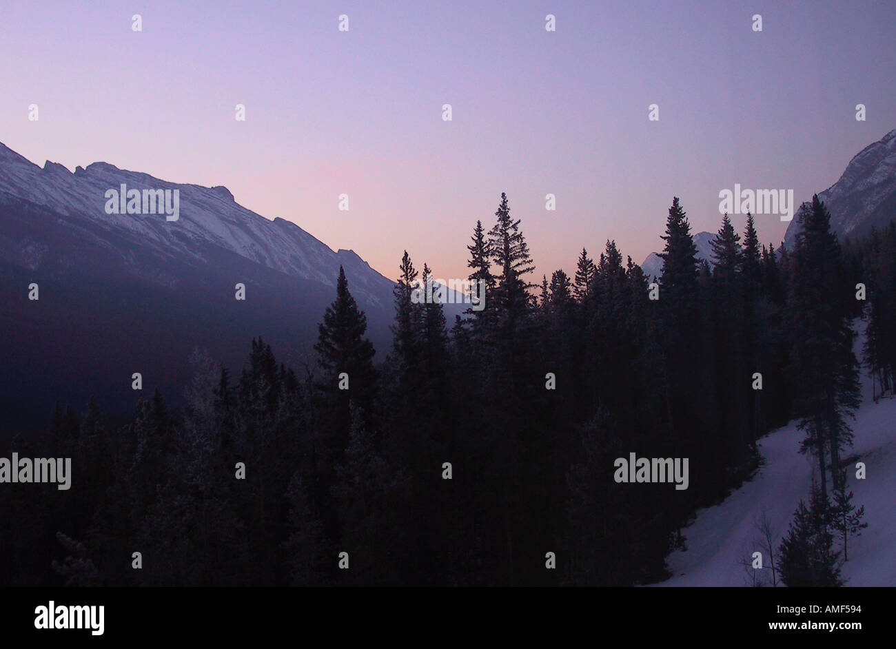 Sunshine Mountain Ski Resort Banff Alberta Stock Photo - Alamy