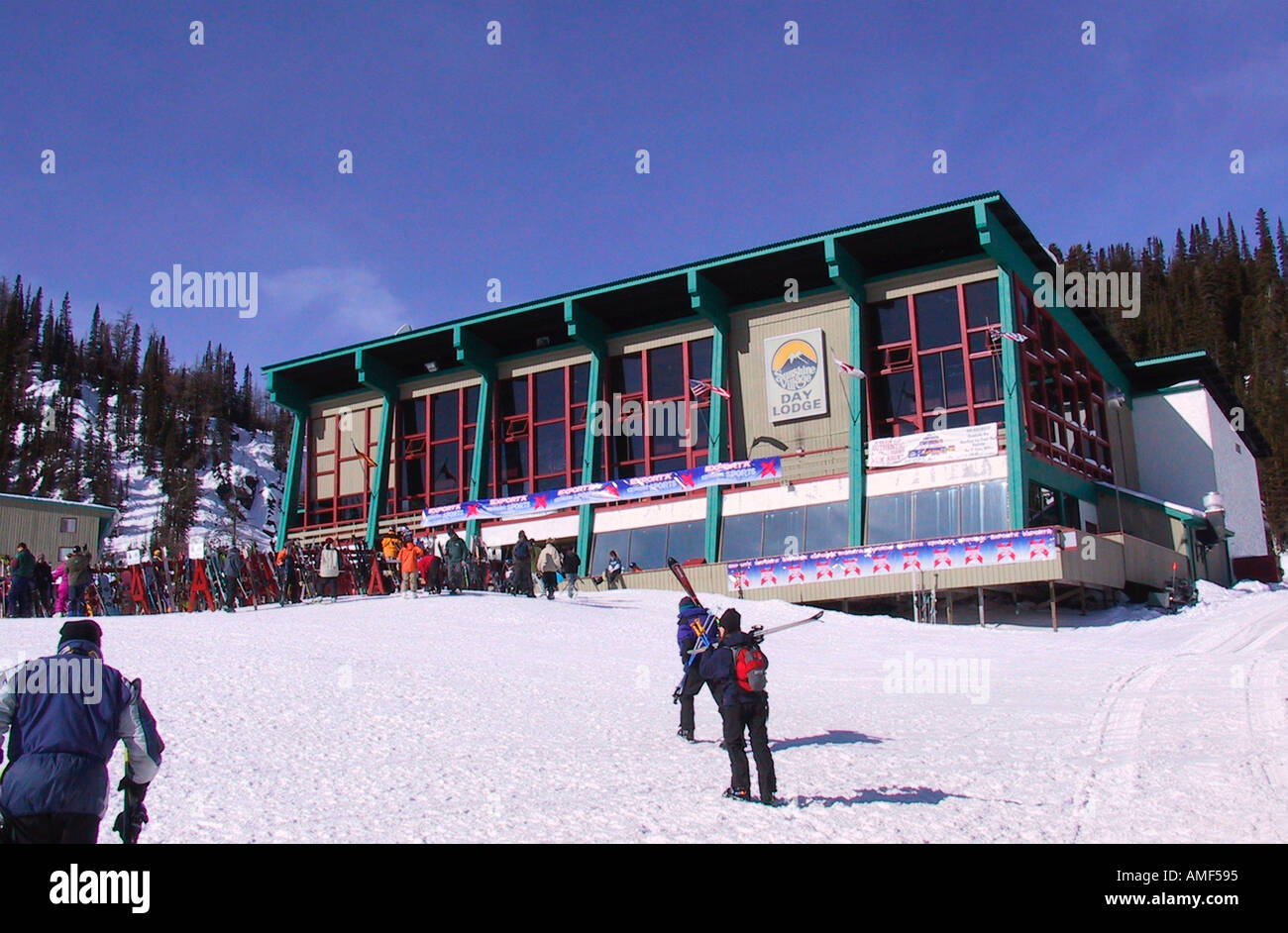 Alberta sunshine ski resort hi-res stock photography and images - Alamy