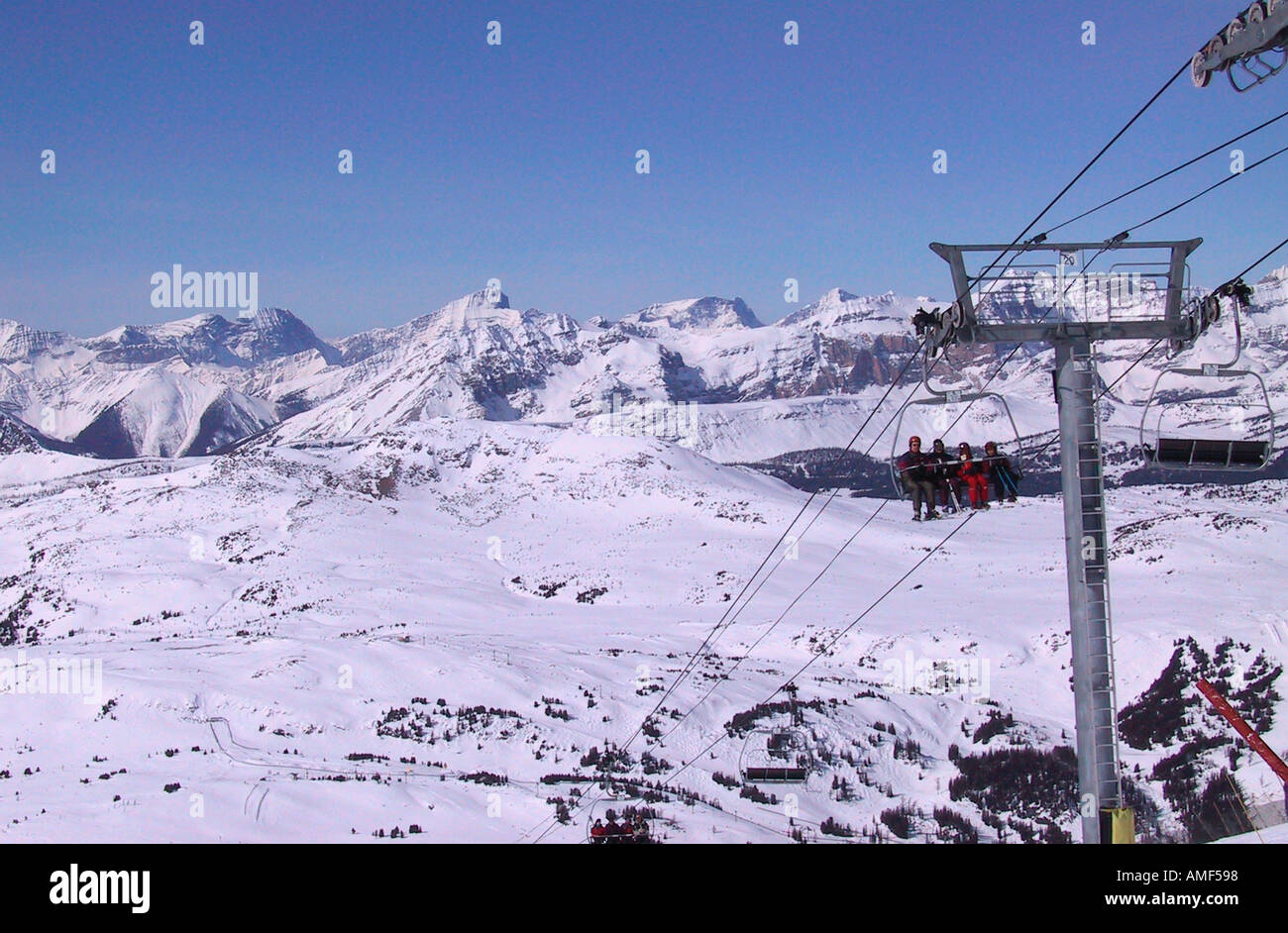 Sunshine Mountain Ski Resort Banff Alberta Stock Photo - Alamy