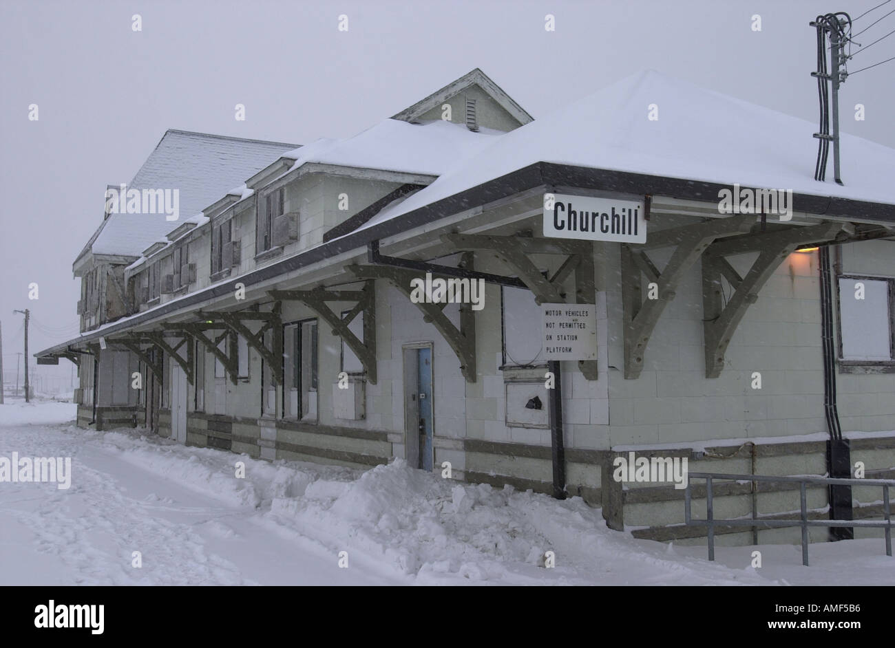 Train at the station of churchill hi-res stock photography and images ...