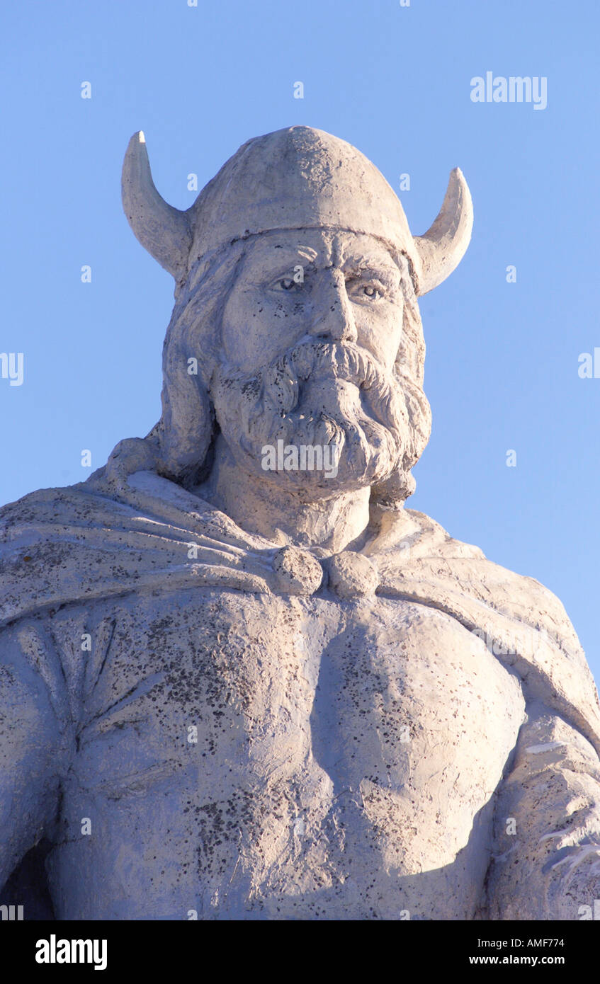 Viking statue gimli manitoba hi-res stock photography and images - Alamy
