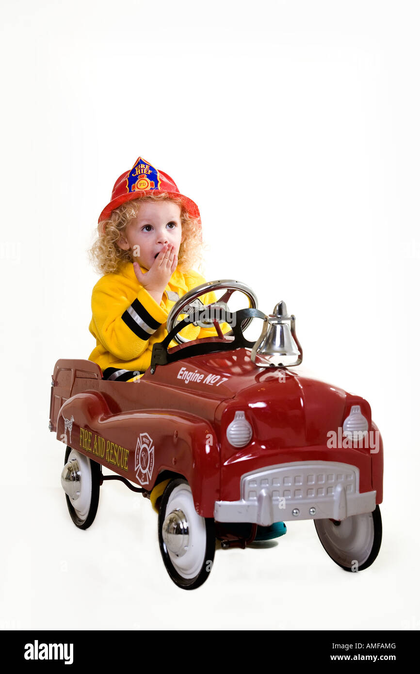 Child firefighter costume hi-res stock photography and images - Alamy