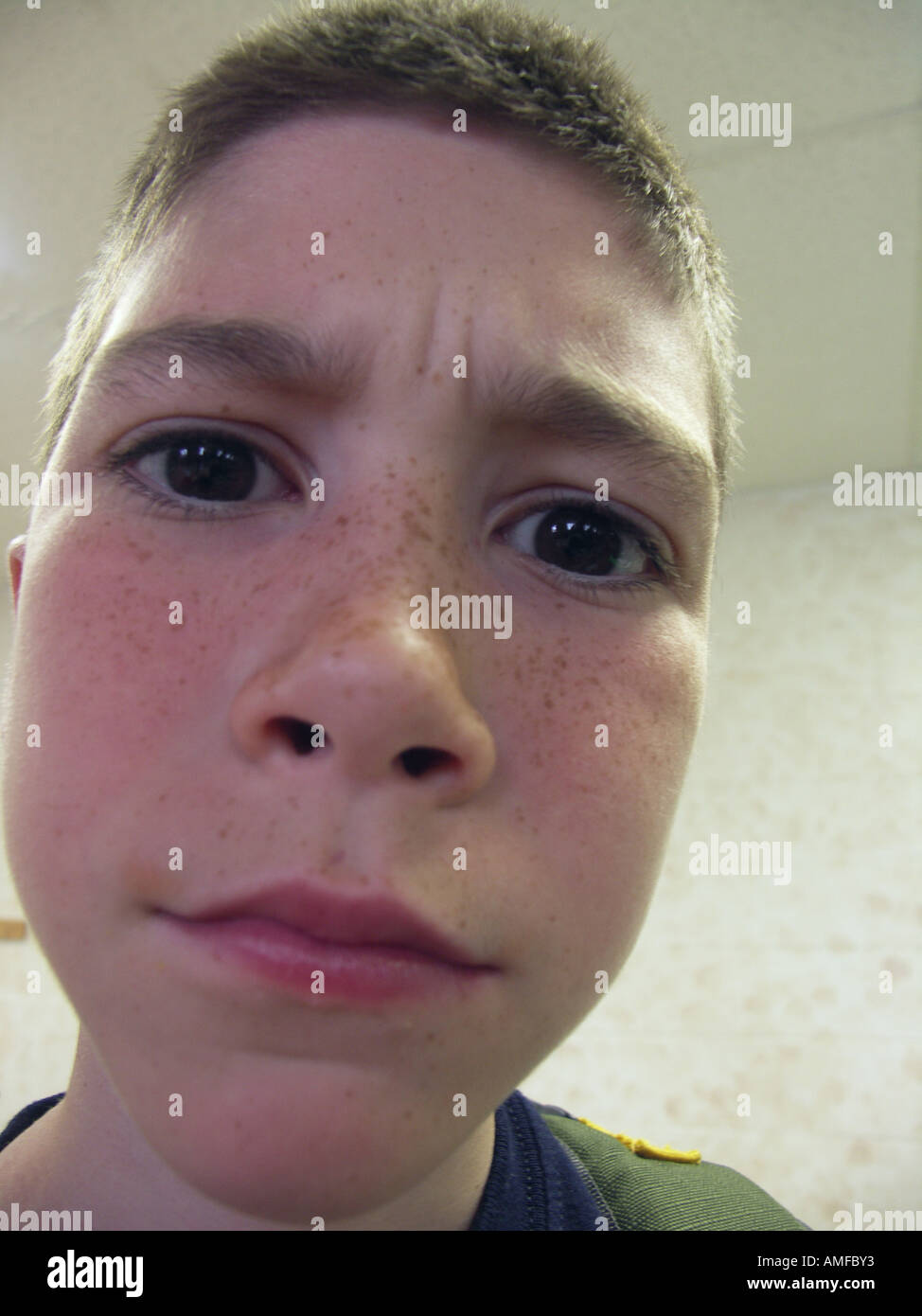 Interested looking up concerned hi-res stock photography and images - Alamy