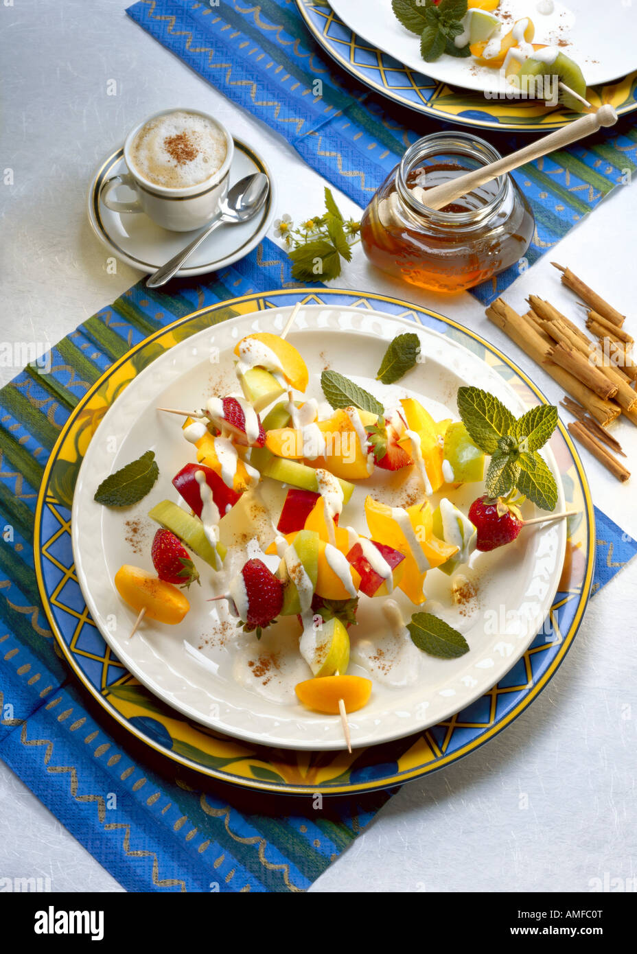 Obst dessert hi-res stock photography and images - Alamy