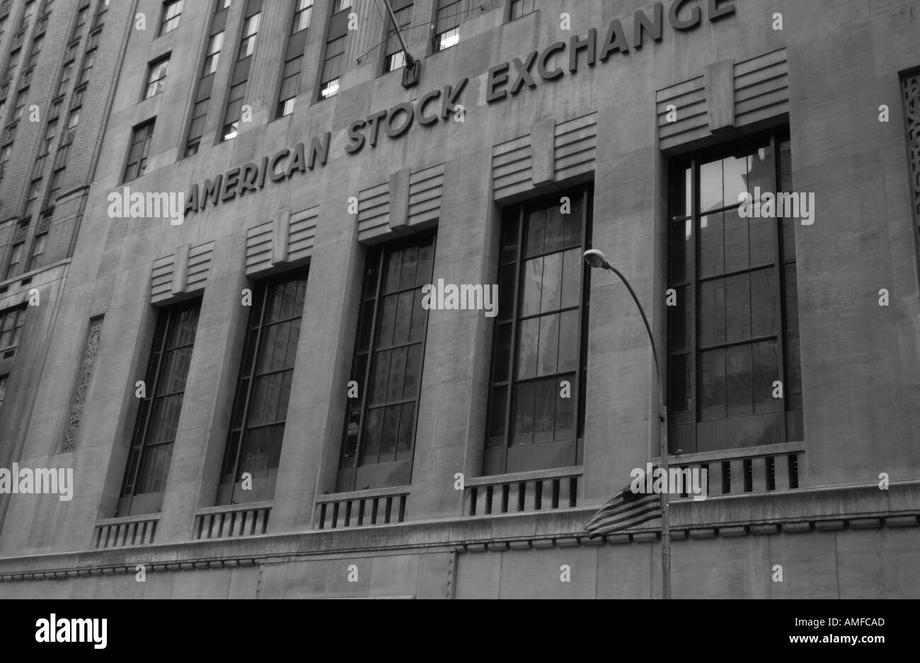 American Stock Exchange New York City Stock Photo - Alamy