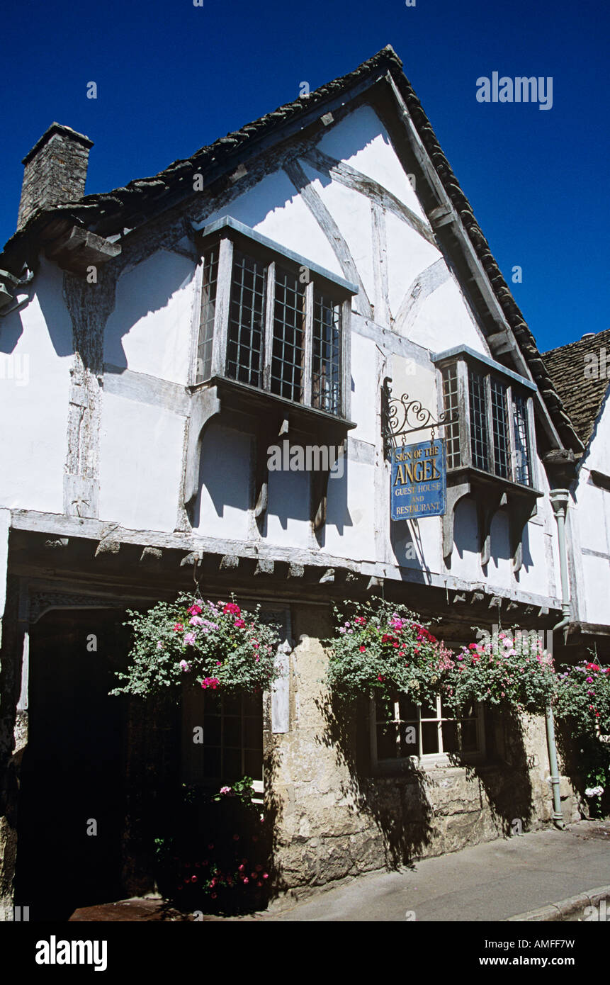 Sign of the Angel Guest House and Restaurant, Lacock, Wiltshire ...