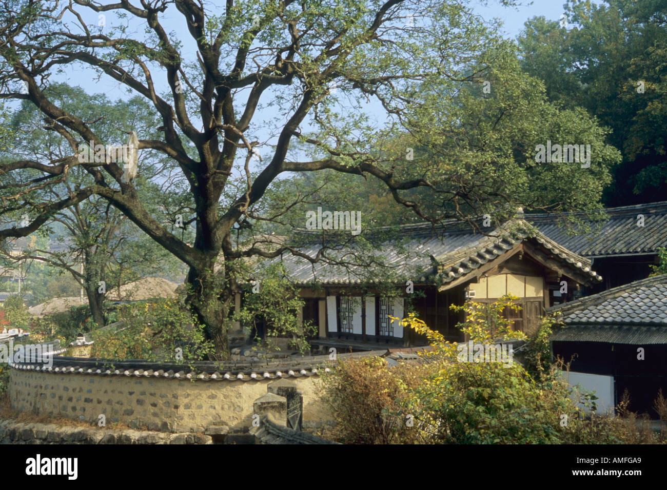 Korea Gyeongju Yangdong village Stock Photo - Alamy