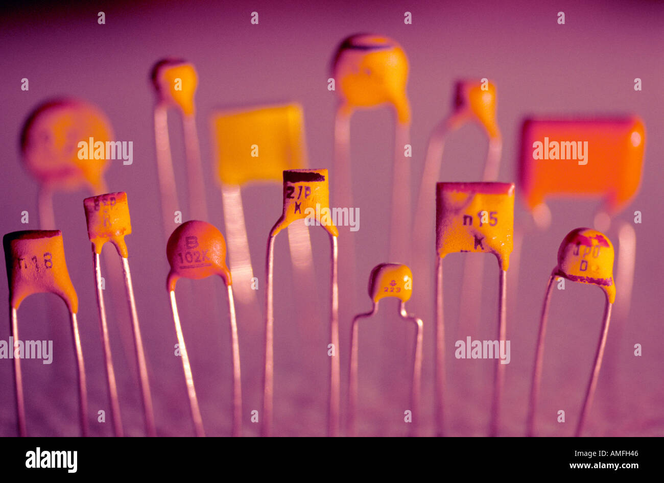 Electronic parts tech concept circuit compute connection conceptual hi ...