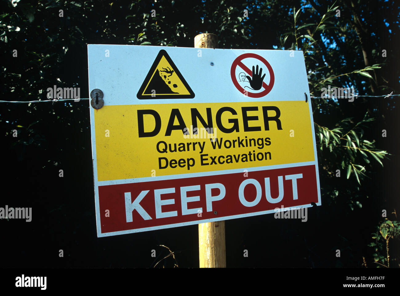 Fly Tipping in The Countryside Stock Photo - Alamy