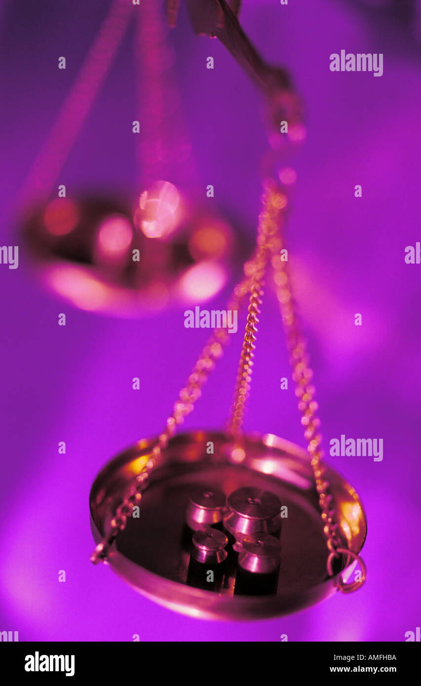 Brass balance equilibrium hi-res stock photography and images - Alamy