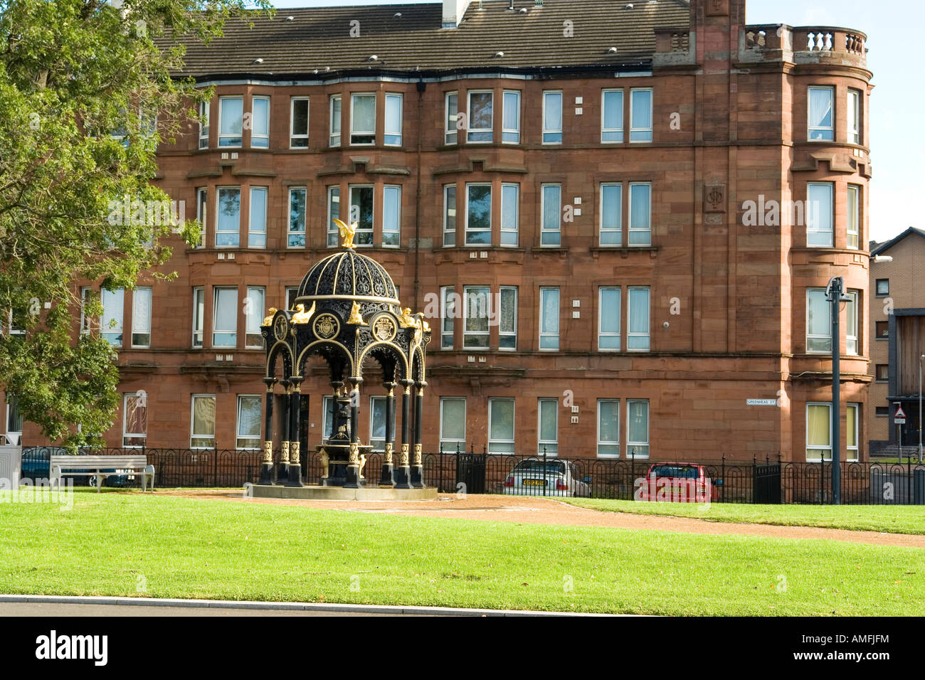 Red Sandstone Tenements High Resolution Stock Photography and Images ...