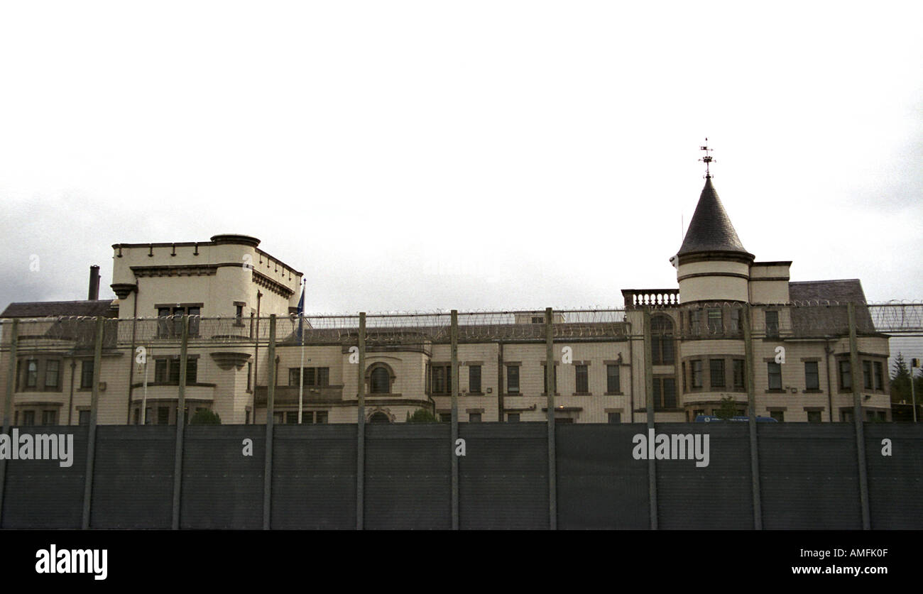 The Dungavel detention centre for asylum seekers in Scotland Stock ...