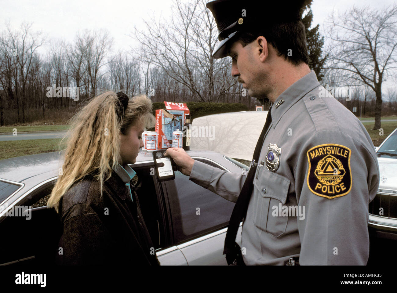 High school teenagers arrested by police for drinking alcohol while ...