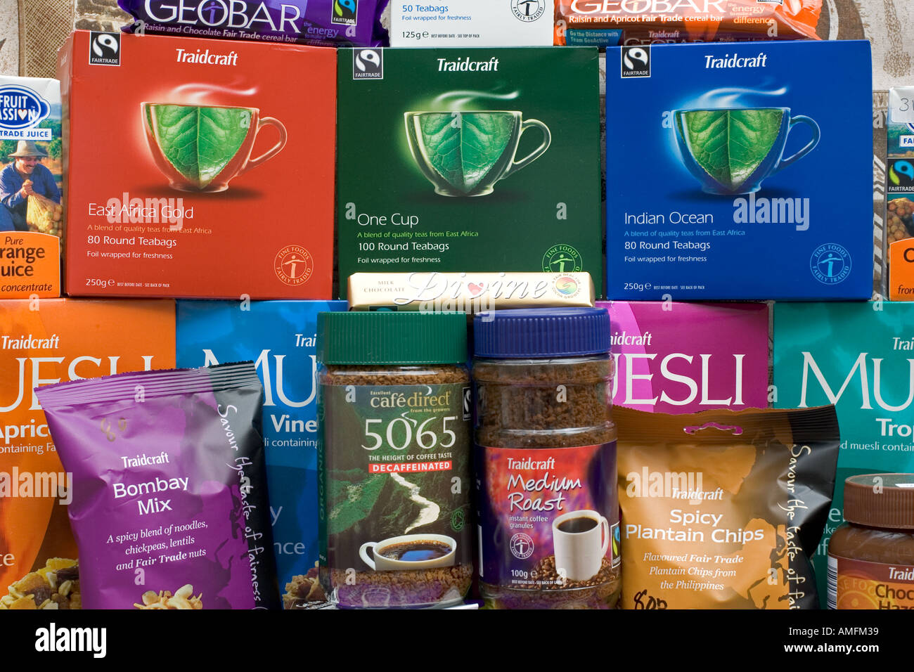 Fairtrade products hi-res stock photography and images - Alamy