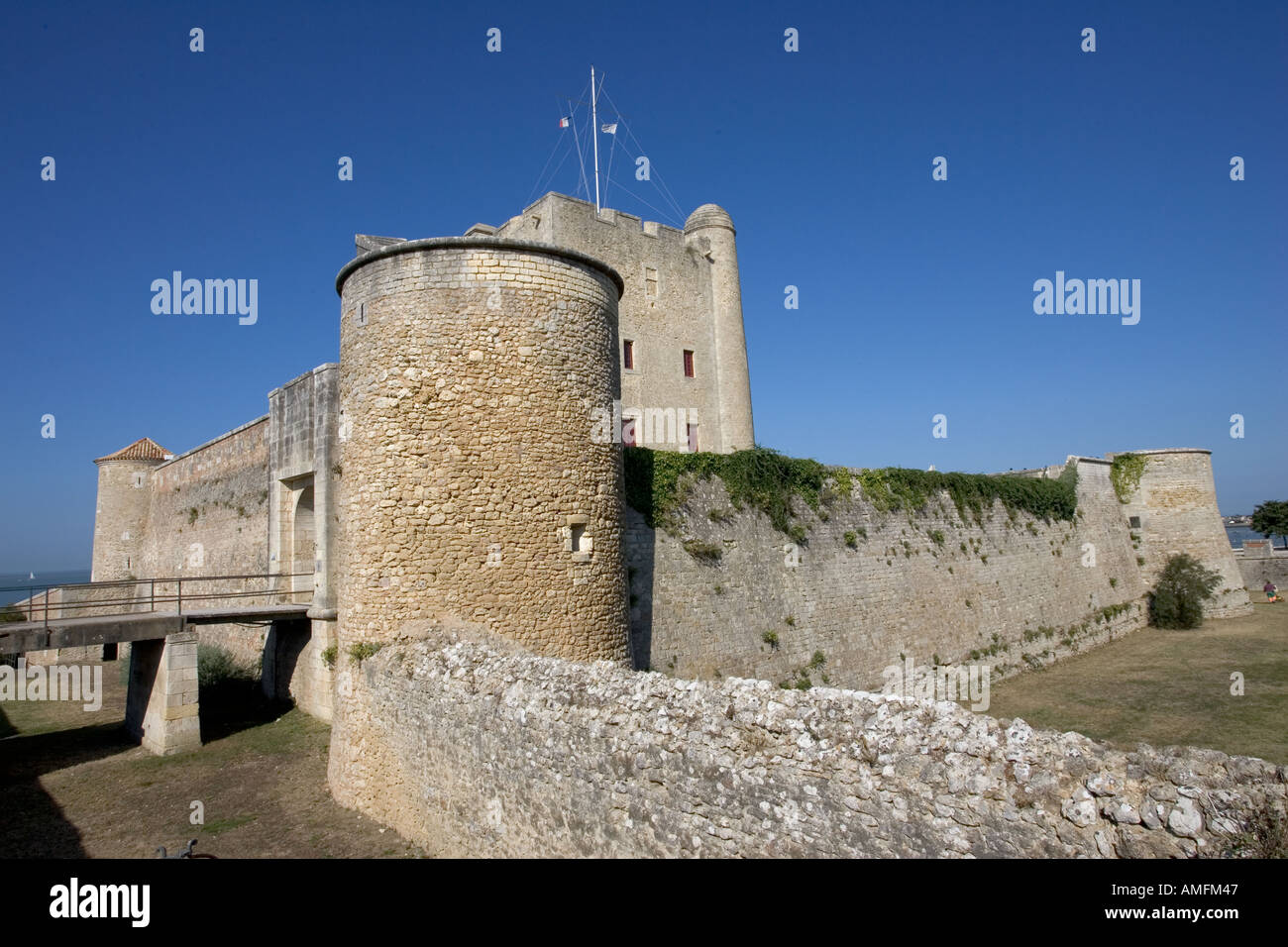 Fortress of Le Fort Vauban Fouras near La Rochelle France It became a ...