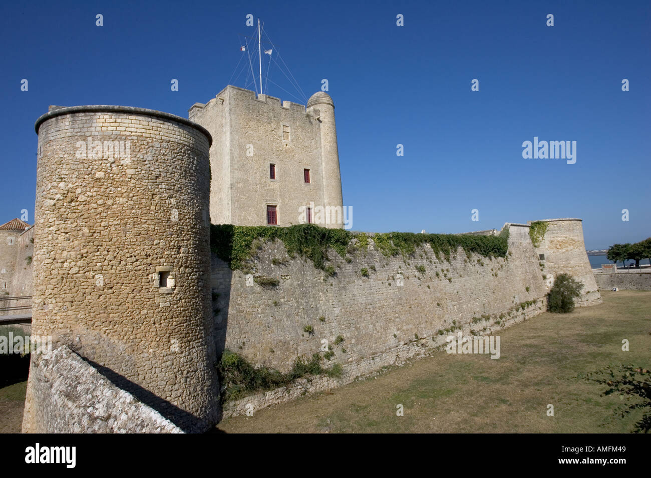 Fortress of Le Fort Vauban Fouras near La Rochelle France It became a ...