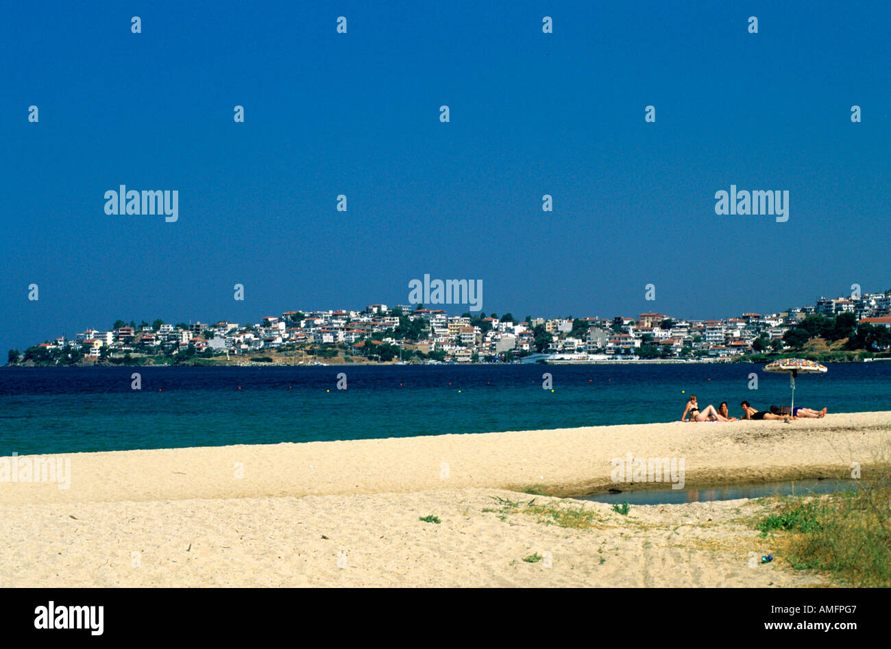 Griechenland chalkidiki sithonia neos marmaras hi-res stock photography and images - Alamy