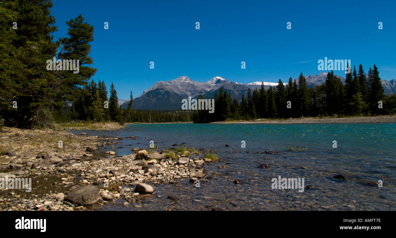 A beautiful panoramic view of the Banff wilderness Stock Photo - Alamy