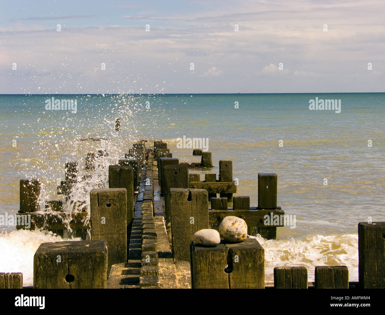 Wave brake hi-res stock photography and images - Alamy