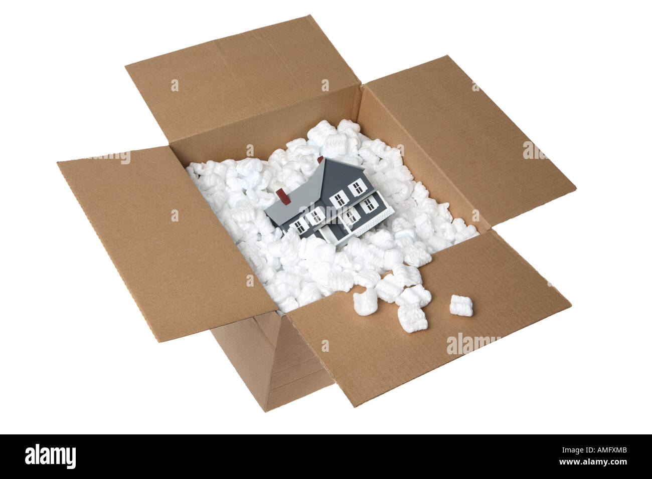 Shipping box icon outline Cut Out Stock Images & Pictures - Alamy
