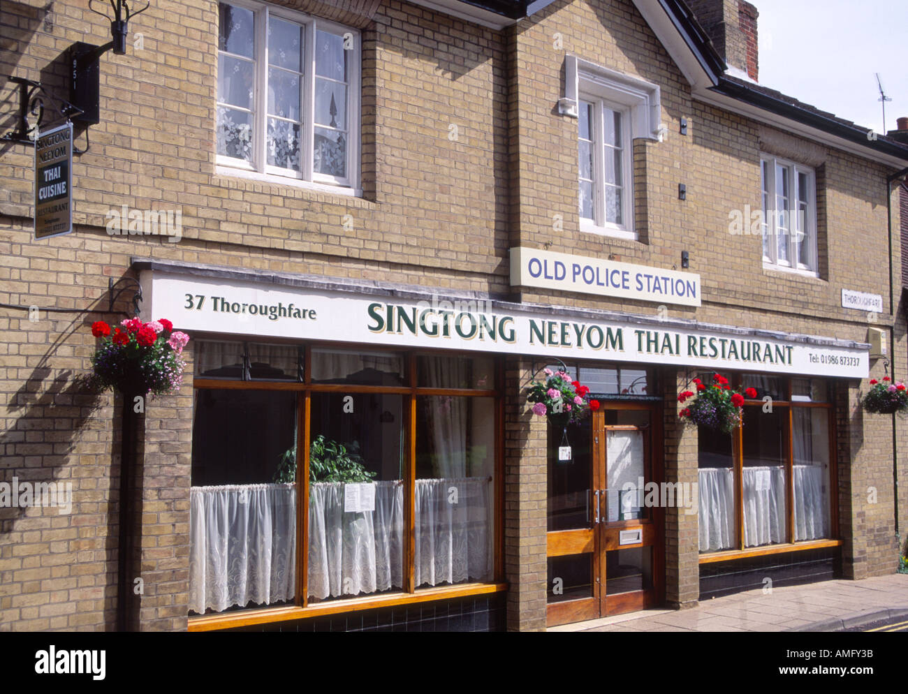 Changed building use Halesworth Suffolk England Stock Photo - Alamy