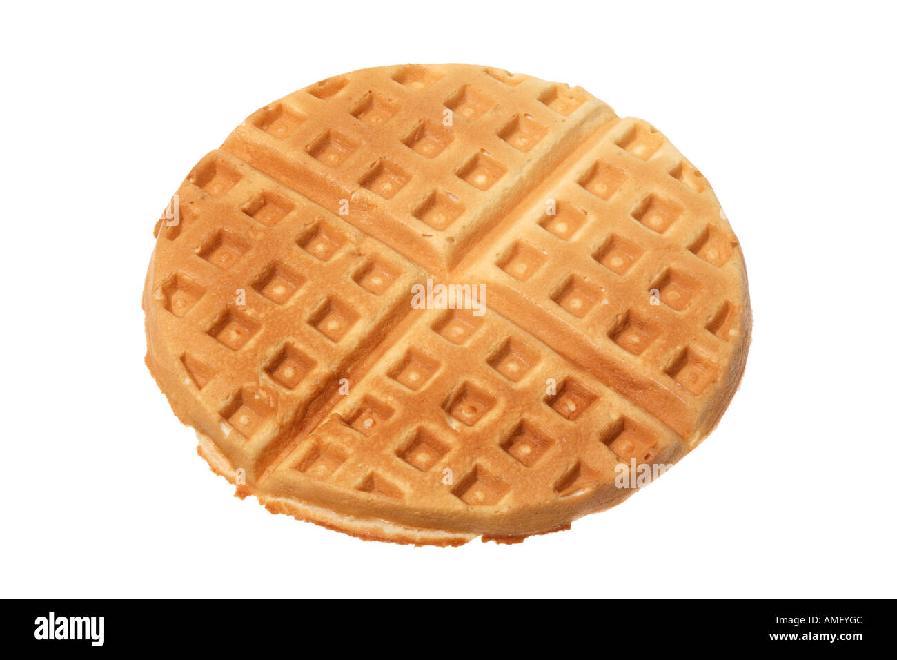 Plain waffles Cut Out Stock Images & Pictures - Alamy