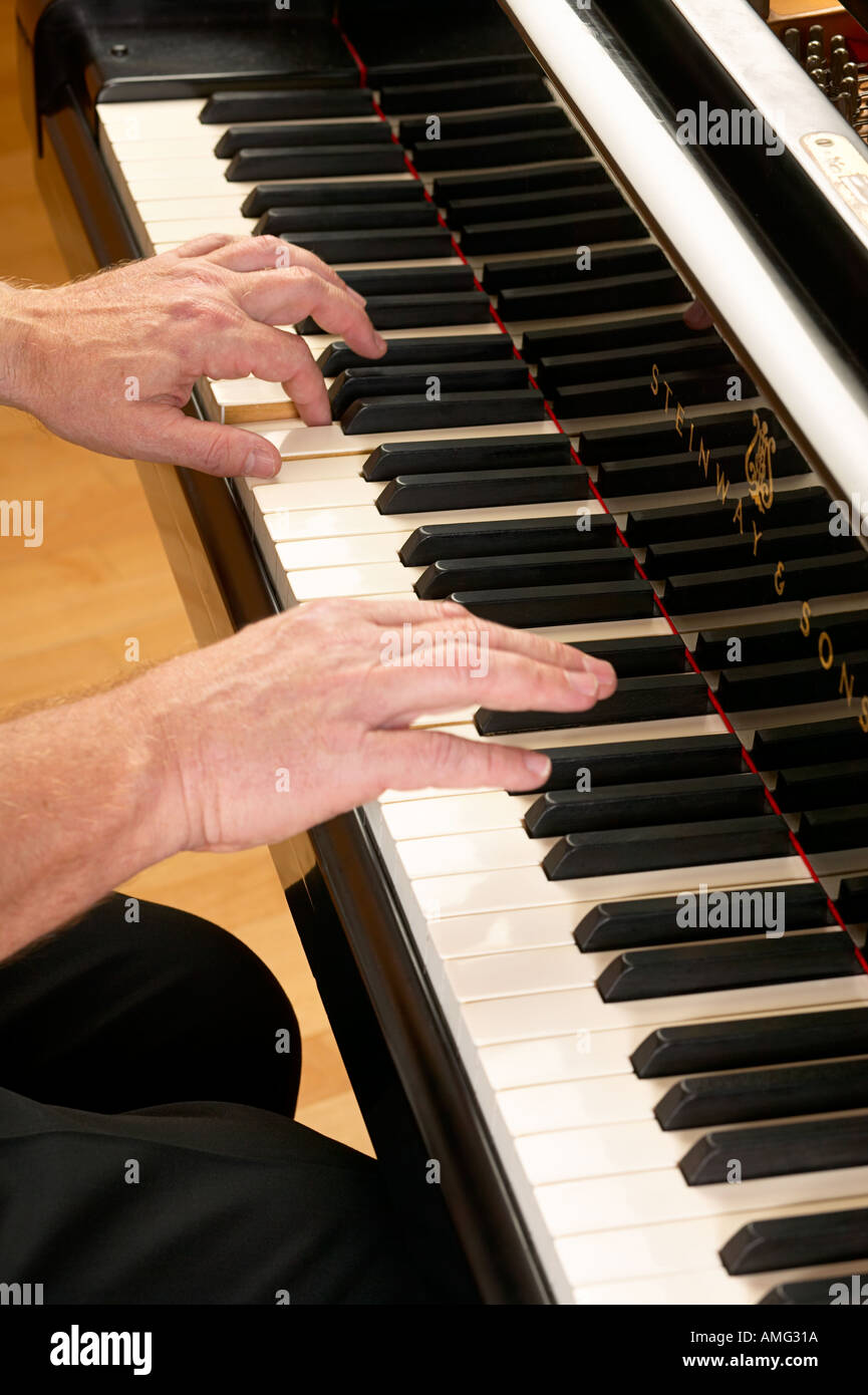 Concert Pianist Grand Piano Stock Photos & Concert Pianist Grand Piano ...