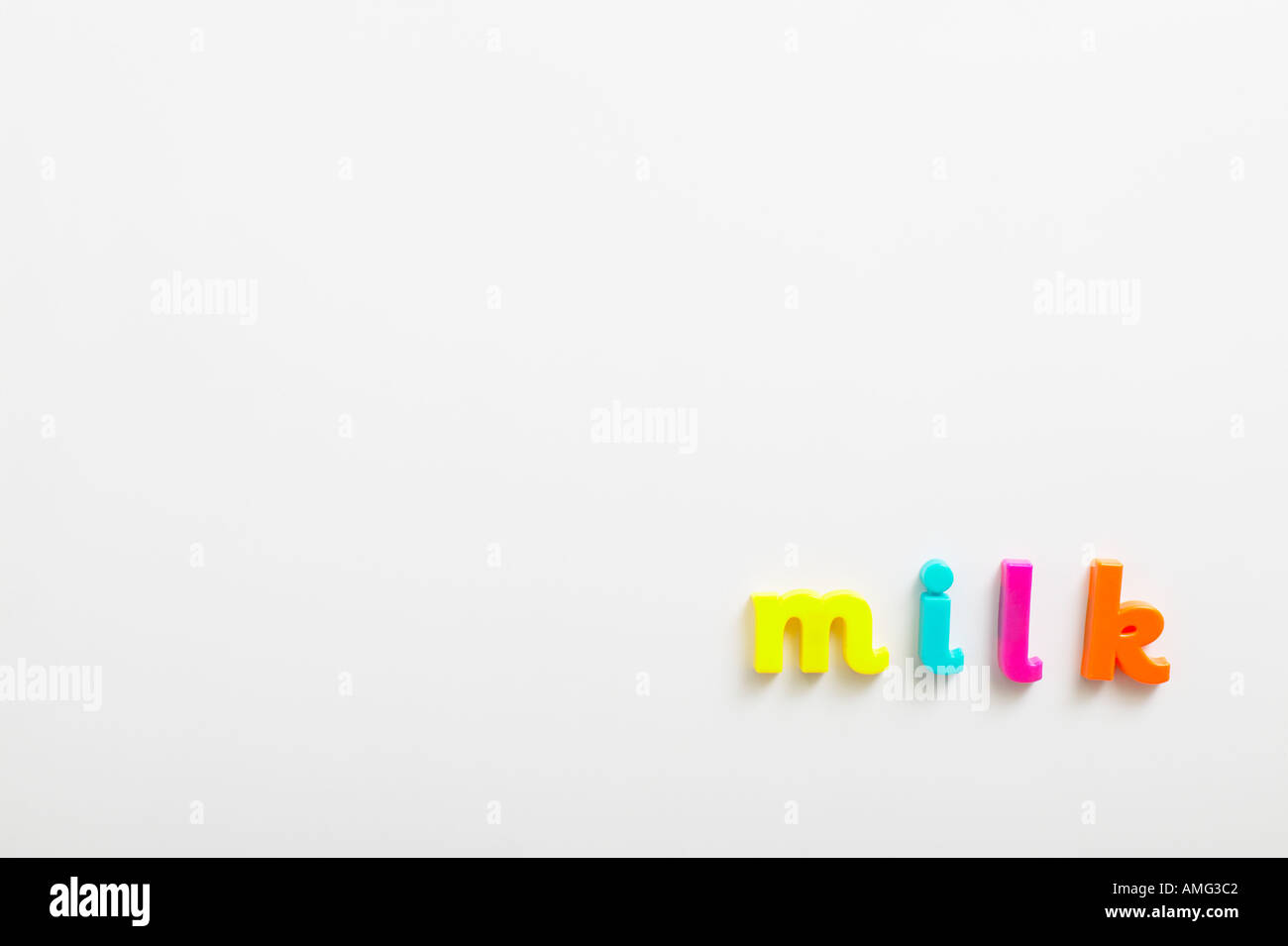 Spelling milk hi-res stock photography and images - Alamy